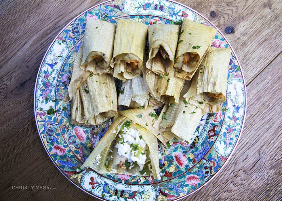 Mini Chicken Tamales - Christy Vega